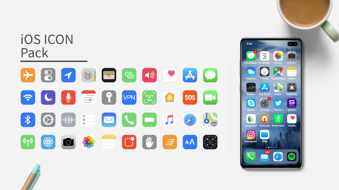Free ios icon pack - cujas